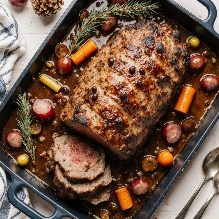 Einfache Rinderbraten Rezepte Weihnachten für ein Festessen