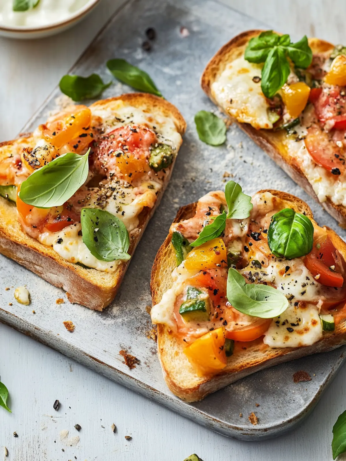 Pizzabrötchen mit Crème Fraîche Rezept: Perfekter Snack für Feste