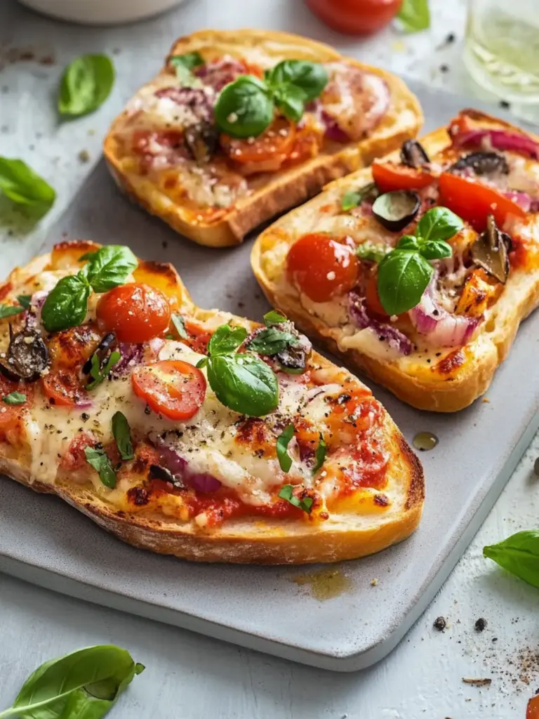 Pizzabrötchen mit Crème Fraîche Rezept: Perfekter Snack für Feste