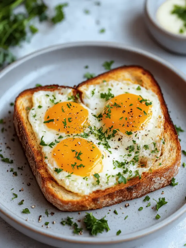 Unglaublich knuspriges Eier-Käse-Toast aus dem Airfryer